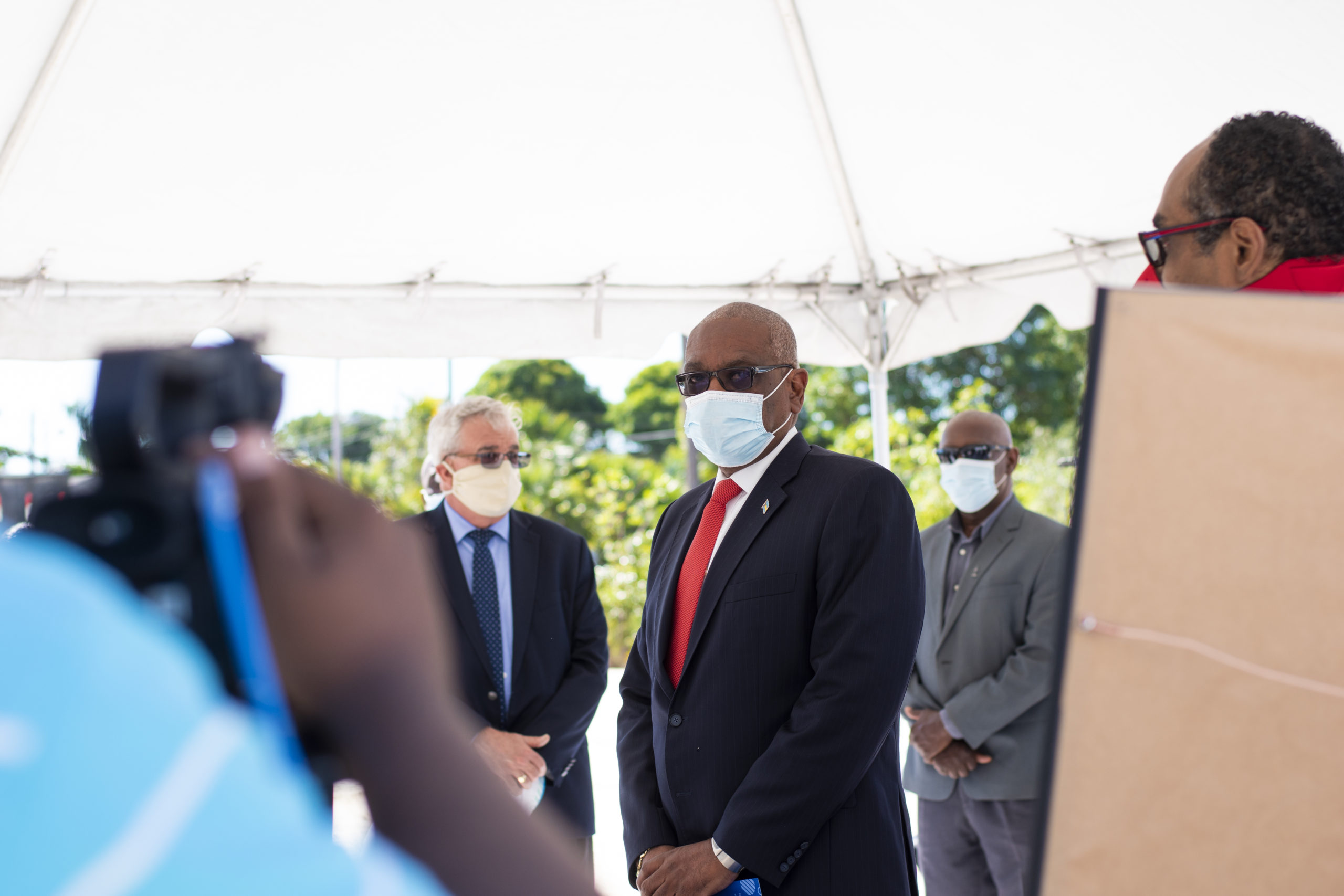 Prime Minister Minnis breaks ground on new Government Carmichael ...