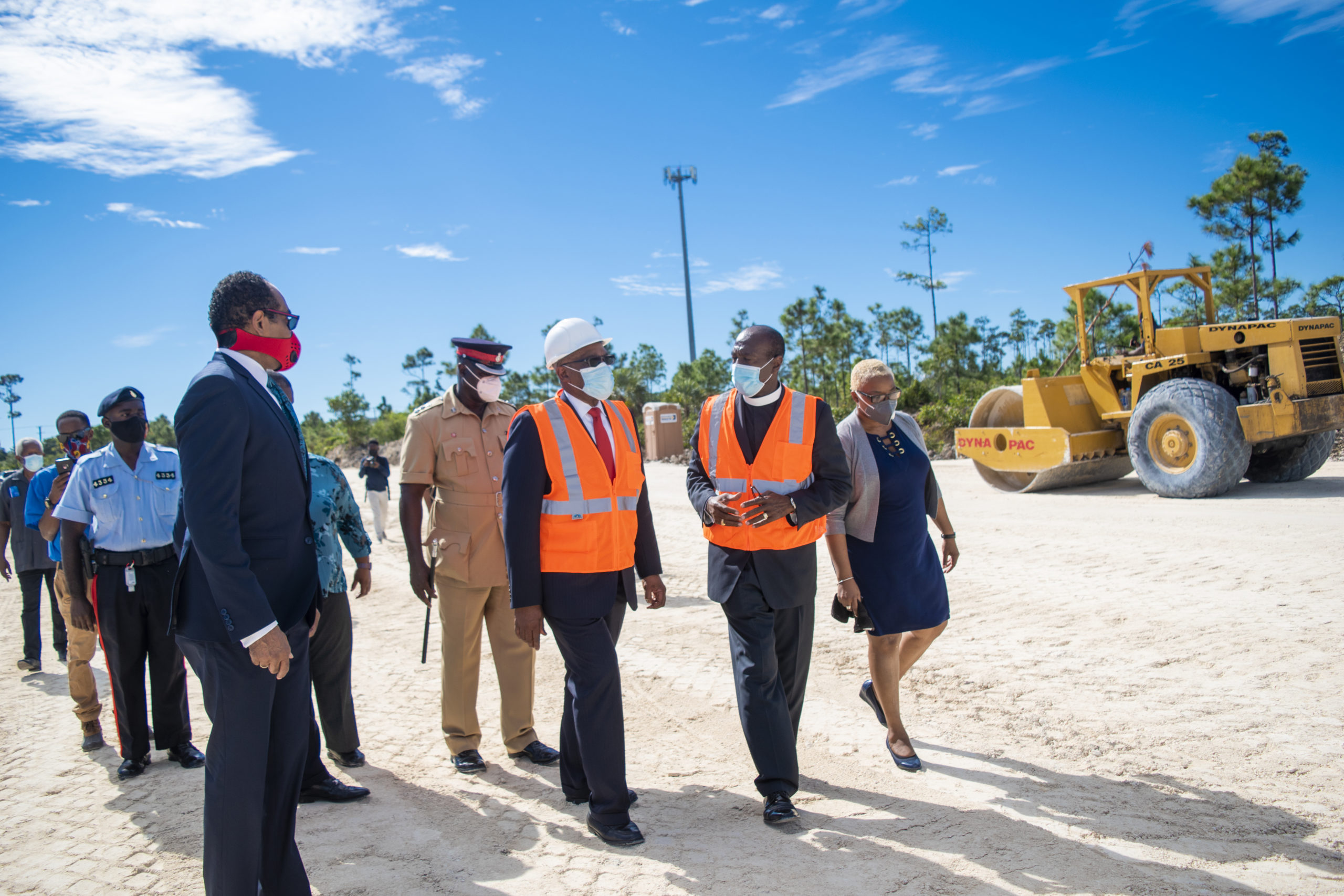 Prime Minister Minnis breaks ground on new Government Carmichael ...